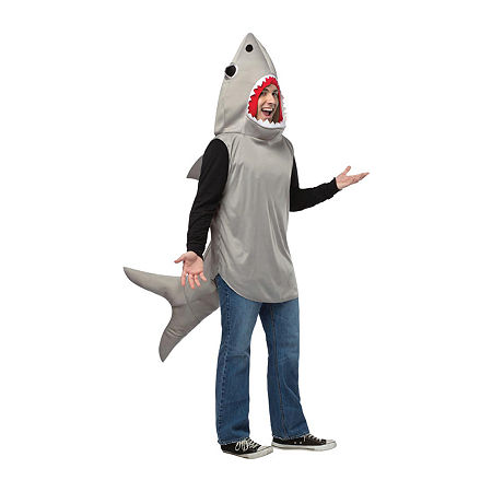 Click here for Unisex Adult Sand Shark Costume  Large  Gray prices