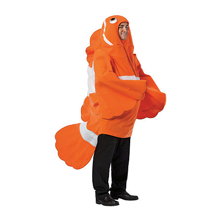 Click here for Unisex Adult Clownfish Costume  Large  Brown prices