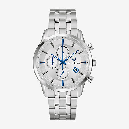 Click here for Bulova Mens Chronograph Classic Sutton Stainless S... prices