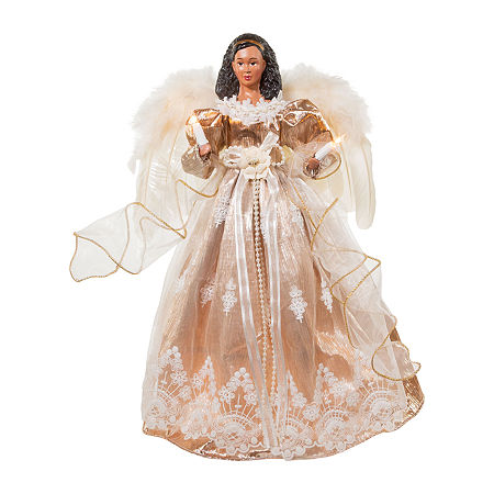 Kurt S. Adler 16in. African-American Angel Tree Topper