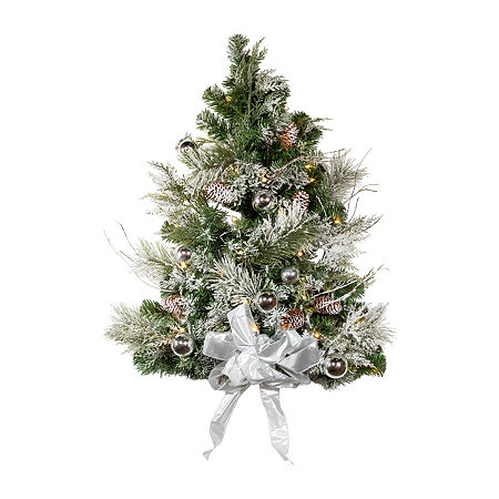 Click here for Kurt Adler Bow 2 Foot Pre-Lit Pine Christmas Tree... prices