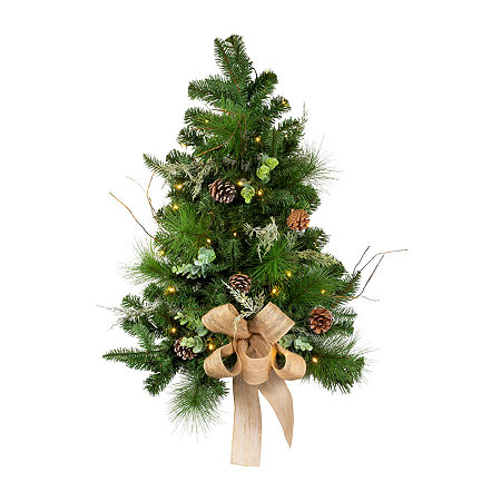 Click here for Kurt Adler Snowy Silver 2 Foot Pre-Lit Christmas T... prices