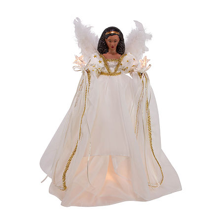 Click here for Kurt Adler Ul 10l Black Angel Christmas Tree Toppe... prices
