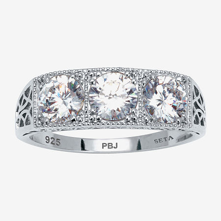Click here for Diamonart Womens 4 1/2 CT. T.W. Cubic Zirconia Pla... prices