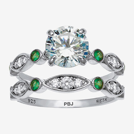 Click here for Diamonart Womens 2 1/2 CT. T.W. Cubic Zirconia Pla... prices