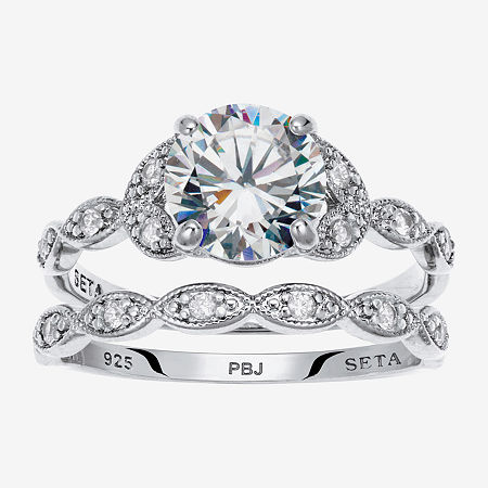 Click here for Diamonart Womens 2 1/5 CT. T.W. Cubic Zirconia Pla... prices