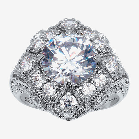 Click here for Diamonart Womens 5 1/2 CT. T.W. Cubic Zirconia Pla... prices