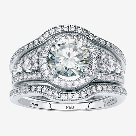 Click here for Diamonart Womens 2 1/5 CT. T.W. Cubic Zirconia Pla... prices