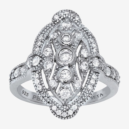 Click here for Diamonart Womens 3/4 CT. T.W. Cubic Zirconia Plati... prices