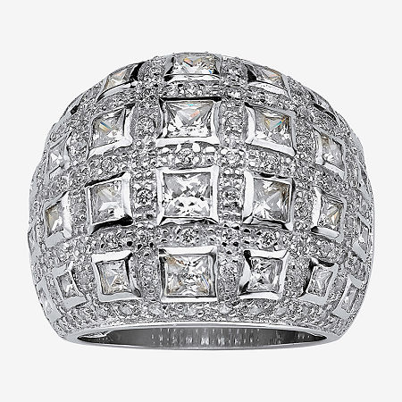 Click here for Diamonart Womens 4 CT. T.W. Cubic Zirconia Sterlin... prices
