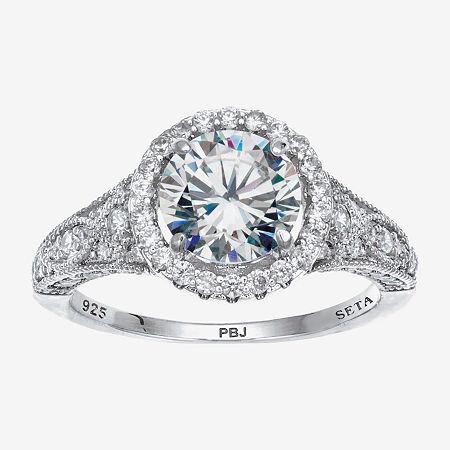Click here for Diamonart Womens 2 3/4 CT. T.W. Cubic Zirconia Pla... prices