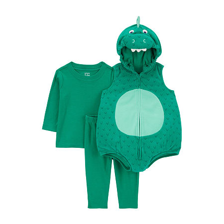 Click here for Baby Unisex Dino 3-pc. Costume  6-9 Months  Green prices