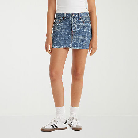 Click here for Levis Womens Icon Denim Skirt  29  Blue prices