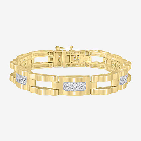 Click here for Mens Sterling Silver Solid 8 1/2 Inch Link Bracele... prices