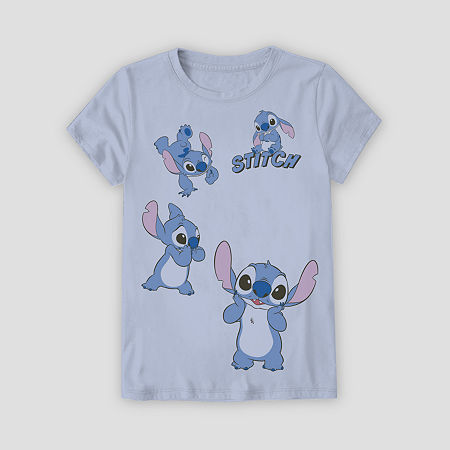 Click here for Little & Big Kid Girls Round Neck Short Sleeve Reg... prices