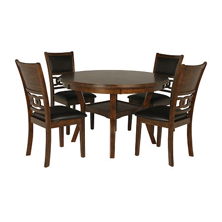 Click here for Gia 5-pc. Rectangular Dining Set  One Size  Brown prices