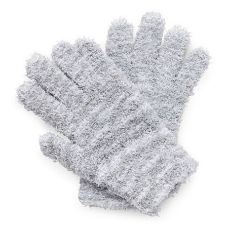 Click here for Mixit Fluffy 1 Pair Gloves  One Size  Gray prices