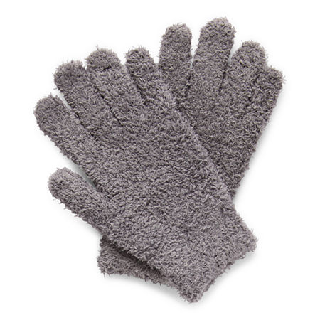 Click here for Mixit Fluffy 1 Pair Gloves  One Size  Gray prices