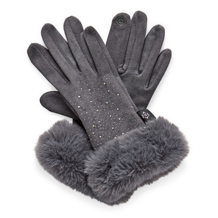Click here for Nanette Lepore 1 Pair Gloves  Medium-large  Gray prices