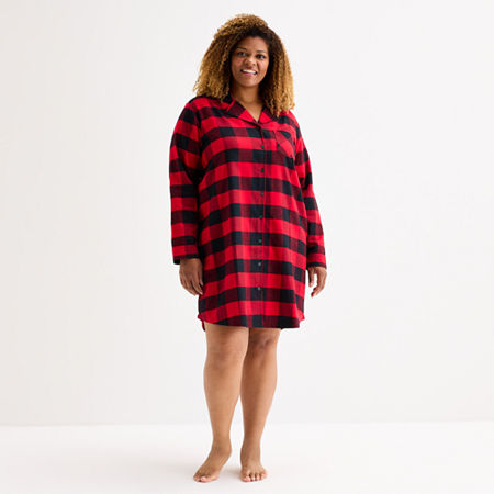 Click here for North Pole Trading Co. Buffalo Check Womens Flanne... prices