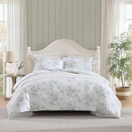 Click here for Laura Ashley(R) Arundel Cotton Reversible Duvet Co... prices