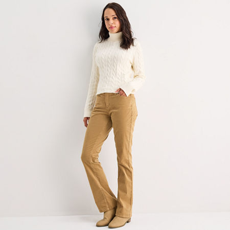 Click here for St. Johns Bay Womens Mid Rise Bootcut Corduroy Pan... prices