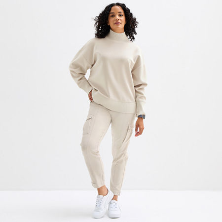 Click here for Stylus Womens Cuffed Cargo Pant  Small  Gray prices