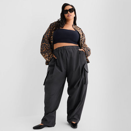 Click here for Ashley Graham Nylon Utility Womens Plus Cinched Ca... prices