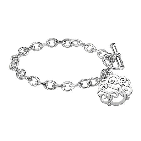 Click here for Personalized Sterling Silver 20mm Monogram Script... prices