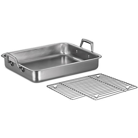 Click here for Tramontina Gourmet 15 Stainless Steel Roasting Pan... prices
