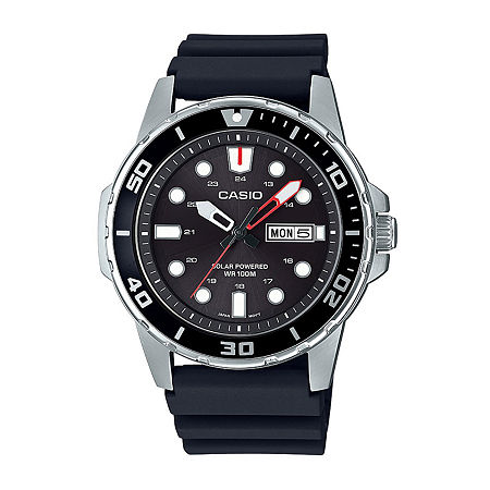 Click here for Casio Mens Black Strap Watch Mtps110-1av  One Size prices