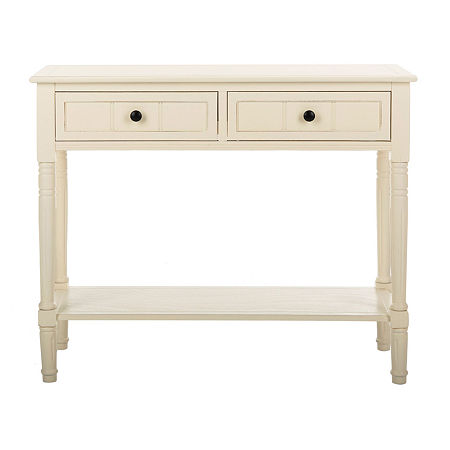 Click here for Samantha 2-Drawer Console Table  One Size  Beige prices
