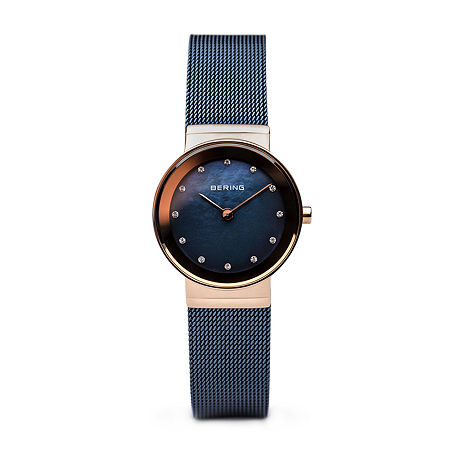 Click here for Bering Womens Blue Stainless Steel Bracelet Watch... prices