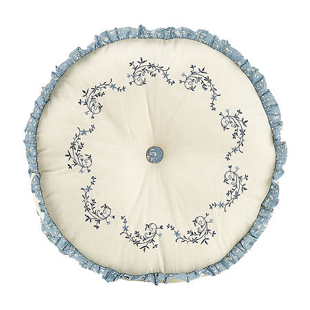 Click here for Modern Heirloom Charlotte Round Throw Pillow  One... prices