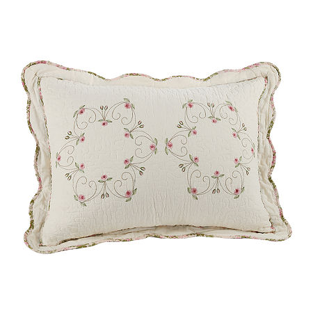 Click here for Modern Heirloom Felisa Pillow Sham  One Size  Whit... prices