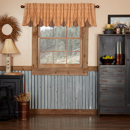 Click here for Vhc Brands Maisie Rod Pocket Scallop Valance  One... prices