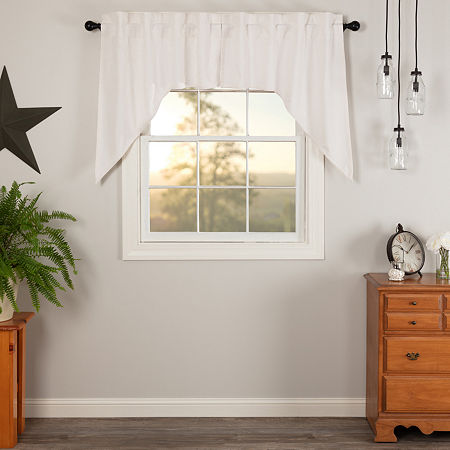 Click here for Vhc Brands Simple Life Swag Rod Pocket Valance  On... prices