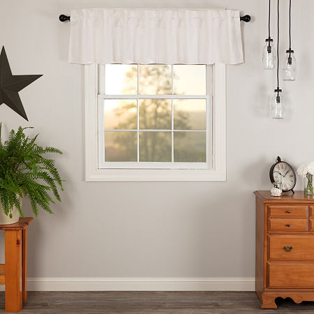 Click here for Vhc Brands Simple Life Rod Pocket Tailored Valance... prices