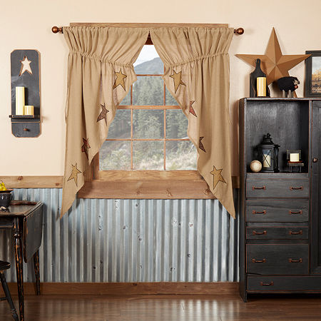 Click here for Vhc Brands Stratton Prairie Rod Pocket Embellished... prices