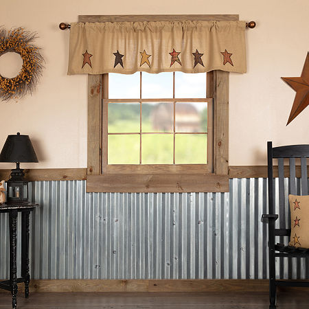 Click here for Vhc Brands Stratton Rod Pocket Tailored Valance  O... prices
