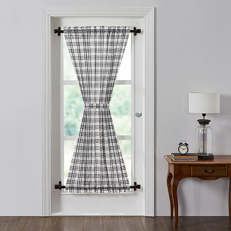 Click here for Vhc Brands Sawyer Plaid Light-Filtering Rod Pocket... prices