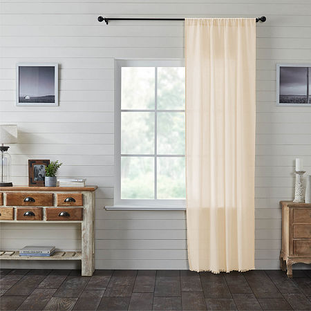 Click here for Vhc Brands Tobacco Cloth Rod Pocket Sheer Single C... prices