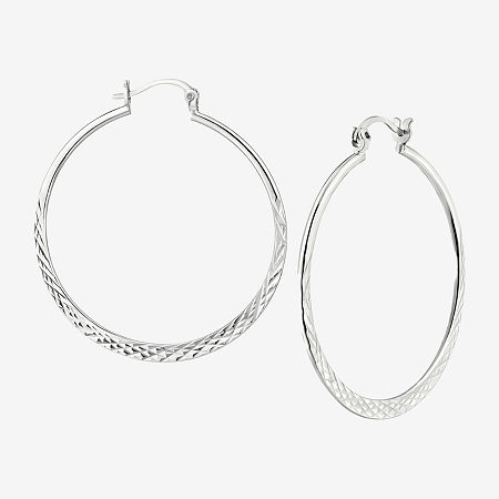 Click here for Silver Treasures Flat Womens Sterling Silver 43mm... prices