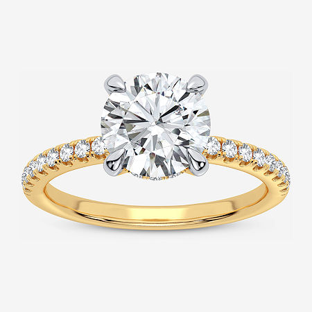 Click here for (G-H / Si1-Si2) Womens 2 1/4 CT. T.W. Lab Grown Wh... prices
