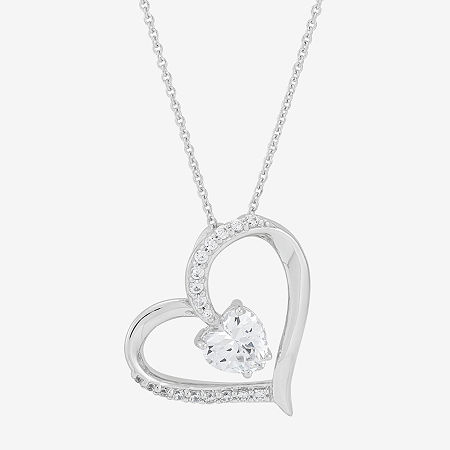 Click here for Diamonart Womens White Cubic Zirconia Sterling Sil... prices