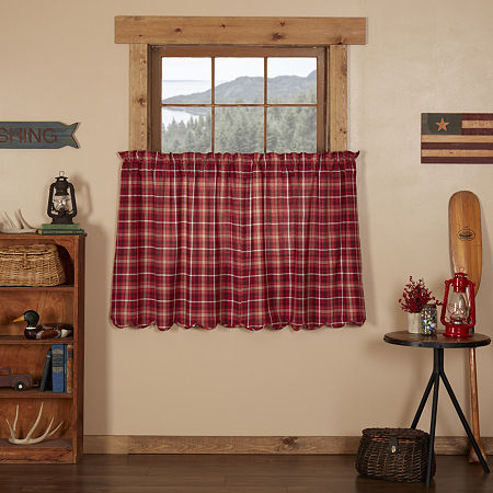 Click here for Vhc Brands Braxton 2-pc. Rod Pocket Window Tier  O... prices