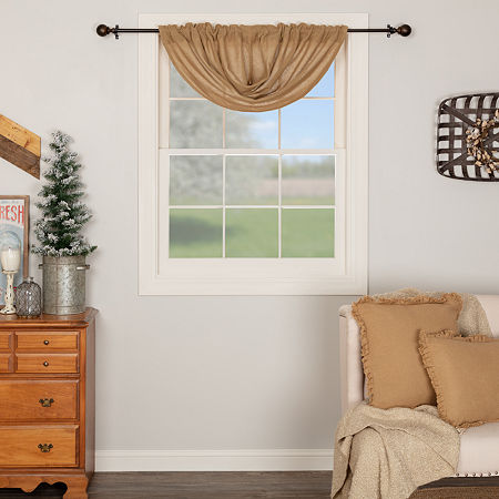 Click here for Vhc Brands Cotton Burlap Light-Filtering Rod Pocke... prices