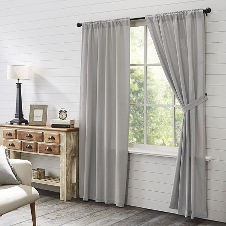 Click here for Vhc Brands Cotton Burlap Rod Pocket Light-Filterin... prices
