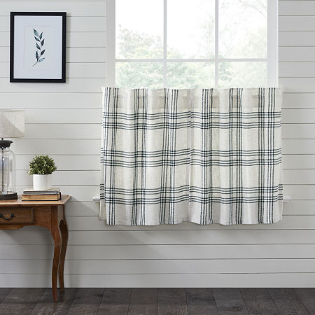 Click here for Vhc Brands Country Woven Plaid 2-pc. Rod Pocket Wi... prices