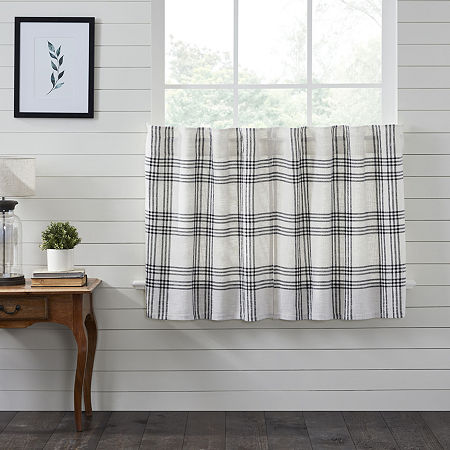 Click here for Vhc Brands Country Woven Plaid 2-pc. Rod Pocket Wi... prices